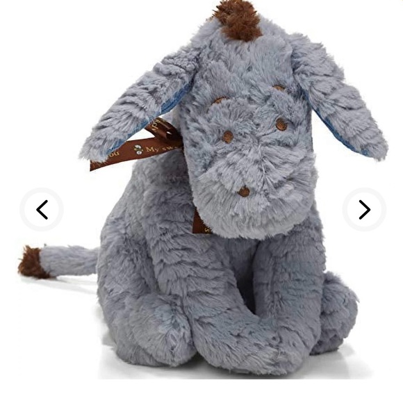 Disney | Toys | Disney Eeyore Plush Toy Gray And Brown | Poshmark